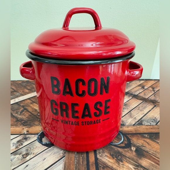 Kitchen | Bacon Grease Vintage Storage | Poshmark